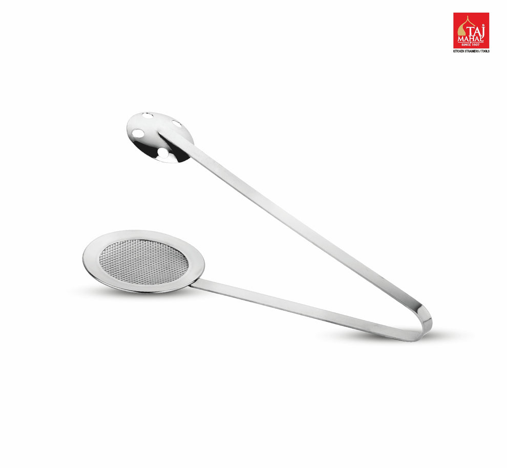 S.S. MESH SERVICE TONG – Taj Mahal Kitchen Strainers